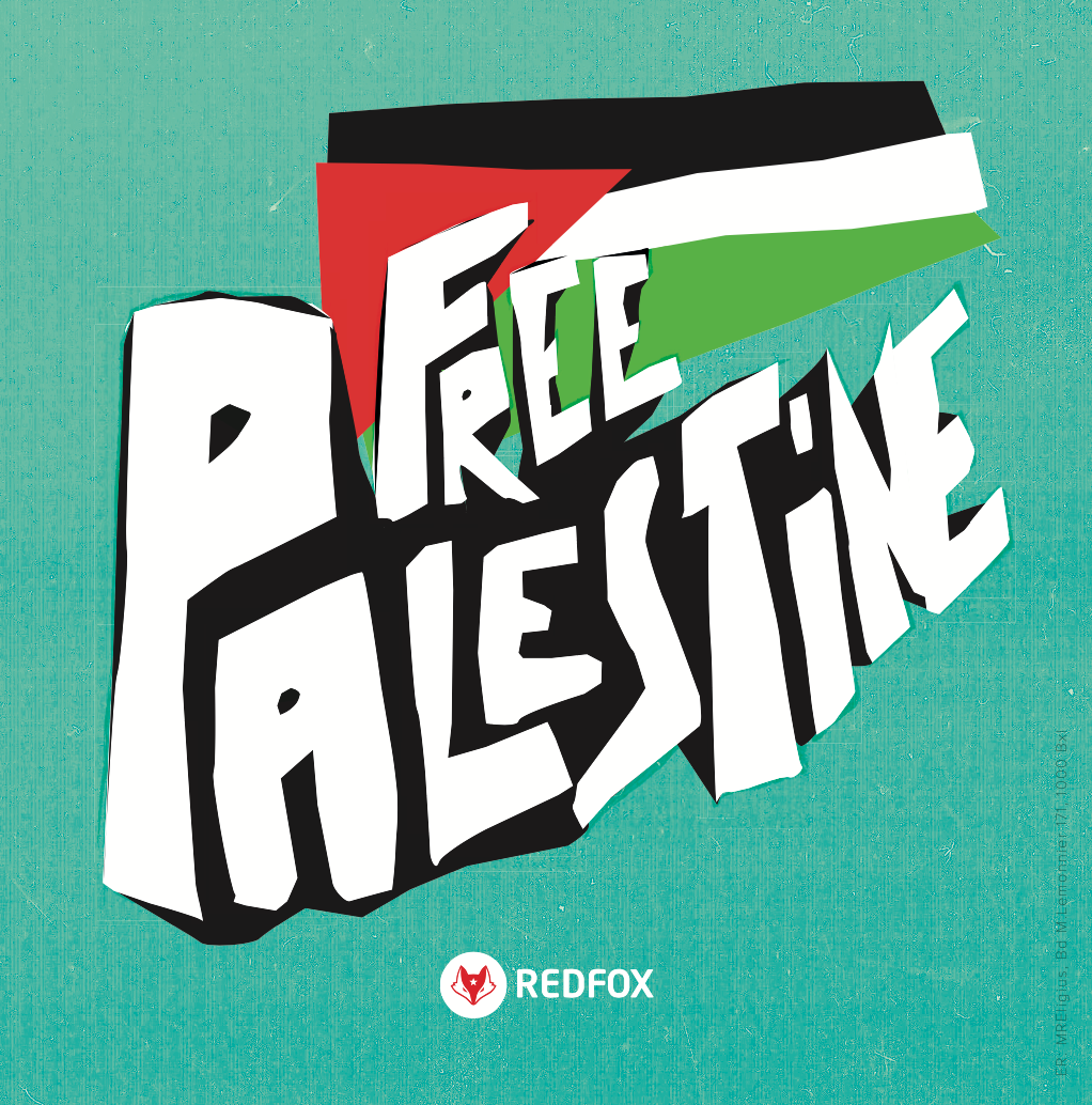 Free Palestine - stickerpack (20st) – RedFox België